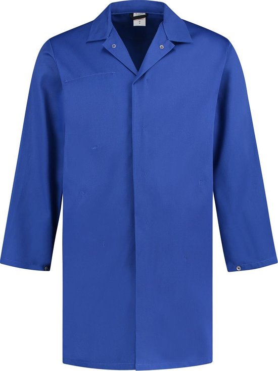 Yoworkwear Food stofjas (lang) - korenblauw - maat XL | bol