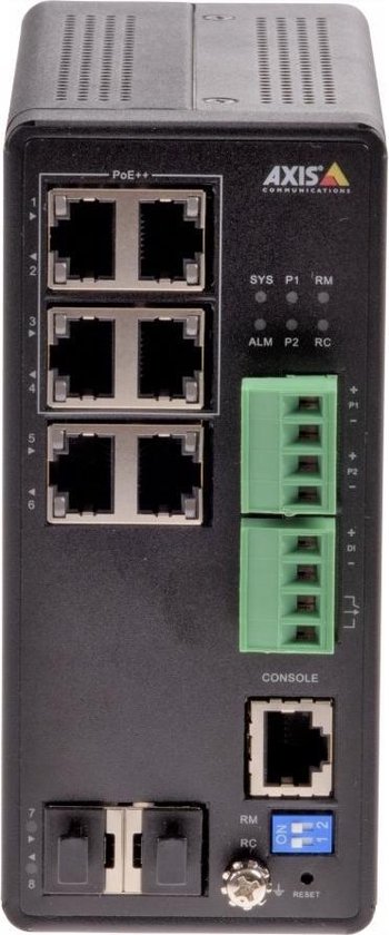 Axis T8504-R Managed Gigabit Ethernet (10/100/1000) Power over Ethernet ...