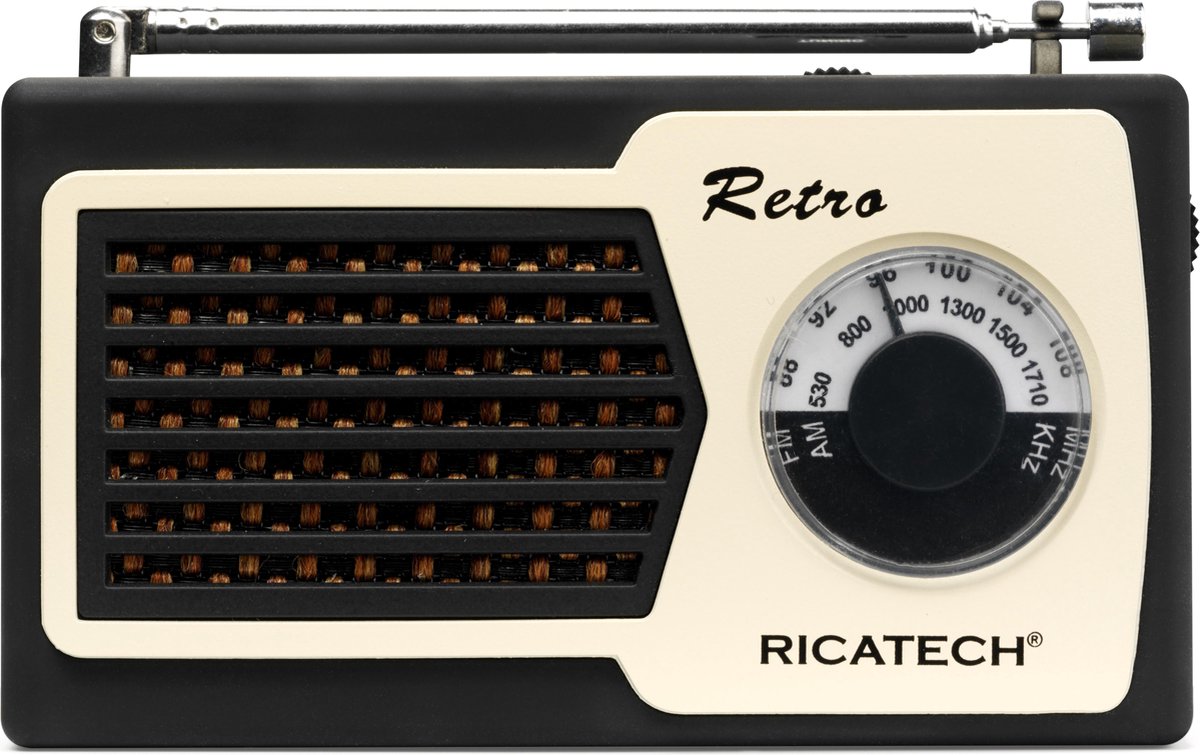 Ricatech PR22 Compact Retro Radio | bol.com