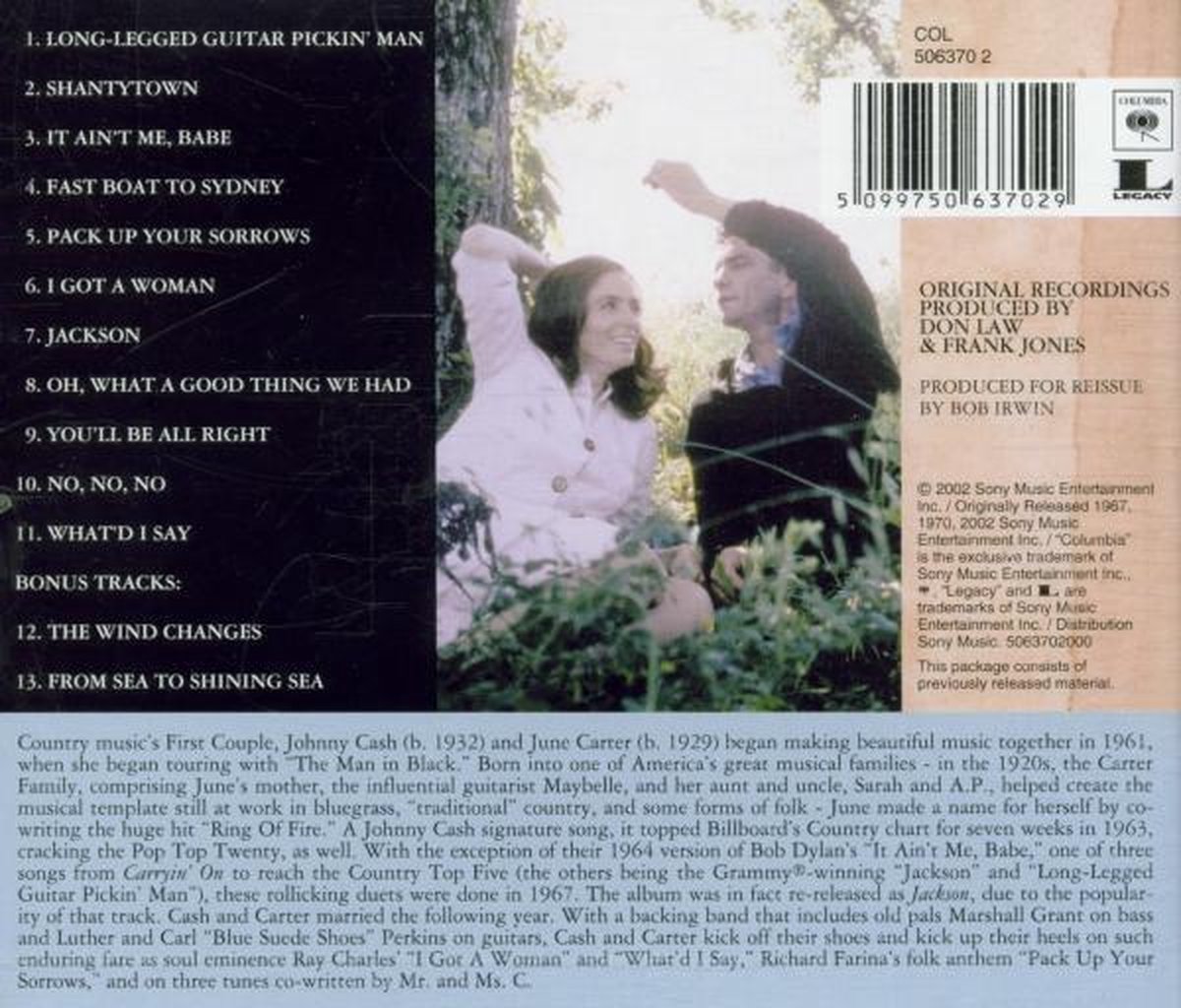 Carryin' On With Johnny And June, Johnny Cash & June Carter | CD (album ...