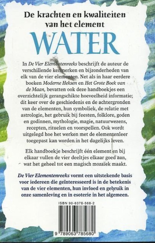 De Vier Elementenreeks / 2 Water, Claudia van der Sluis | 9789063785680 ...