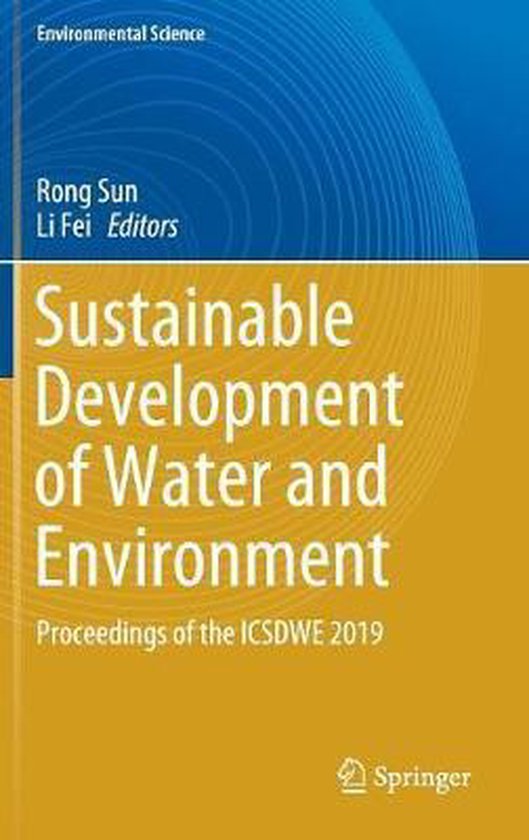 Sustainable Development of Water and Environment: Proceedings of the Icsdwe 2019 |... | bol.com