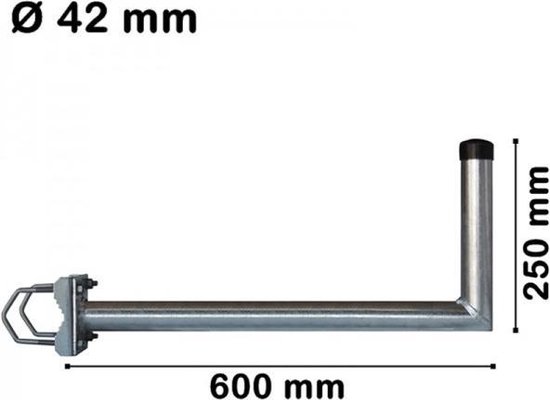 WS-159 | Balkon bevestiging beugel | Satelliet | Antenne | Wifi | 60 CM ...