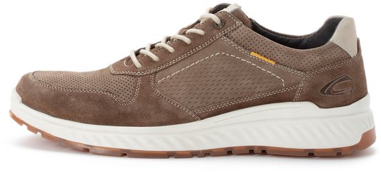 camel active Sneakers van nubuckleer - Maat menswear-42 - Bruin | bol
