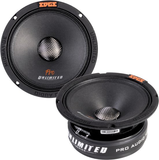 EDGE Unlimited EDUPRO6-E3 | 16.5cm / 6.5" | 2 x 400 Watt RMS @ 4Ω | Middentoners | bol