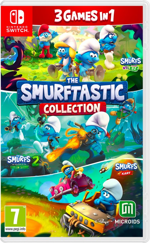 The Smurftastic Collection (3-in-1) - Nintendo Switch | Games | bol