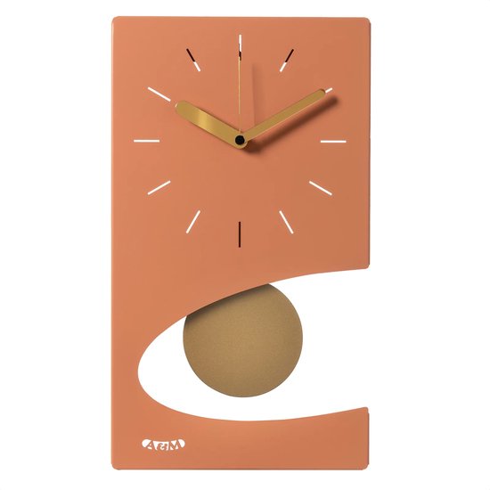 Wandklok met slinger MODERN DESIGN | bol