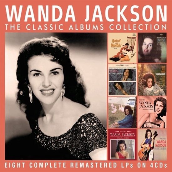 Wanda Jackson - The Classic Albums Collection (4 CD), Wanda Jackson | Muziek | bol