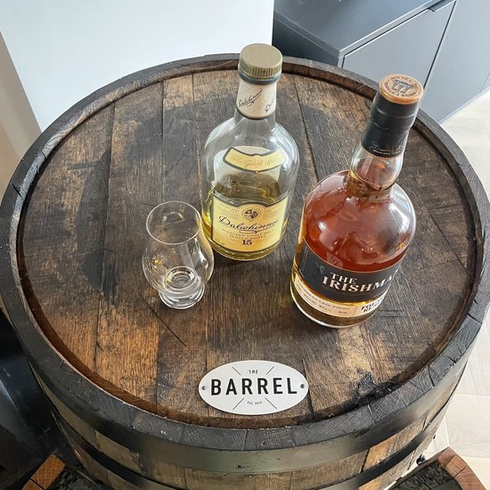 Drank kast Bourbon - 190 liter Eiken Whiskyvat - Ruimte voor 22 flessen ...