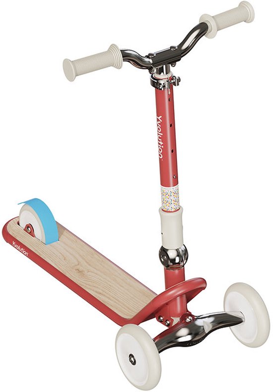 Yvolution Glider Classic Step – Rood – Driewieler – Opvouwbaar ...