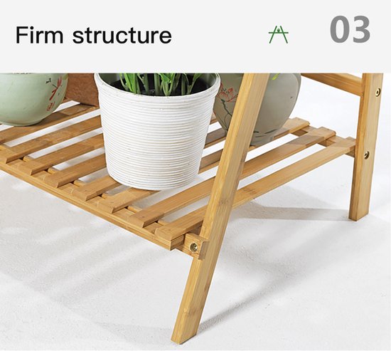 unho 3 Tier Opknoping Plant Stand Opbergrek - opvouwbare bloempot ...