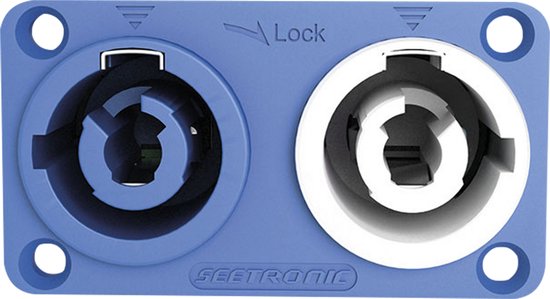Seetronic Power Pro Inlet/Outlet Combinatiechassis 20A netstekker met vergrendeling | bol