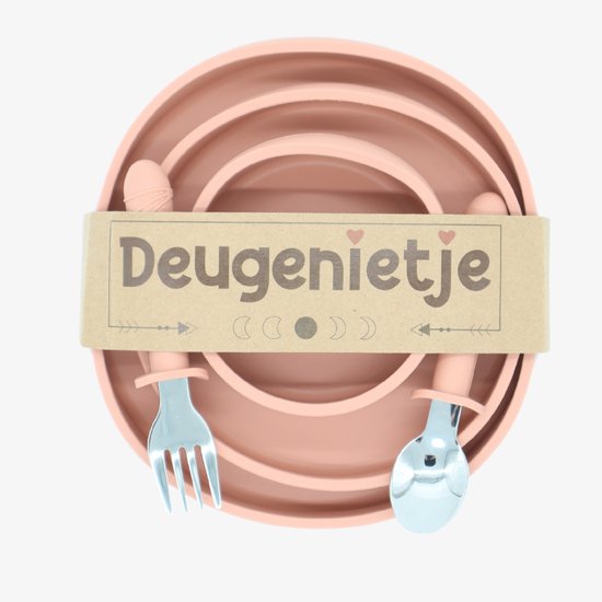 Serviesset Kinderbordjes - Peach | bol