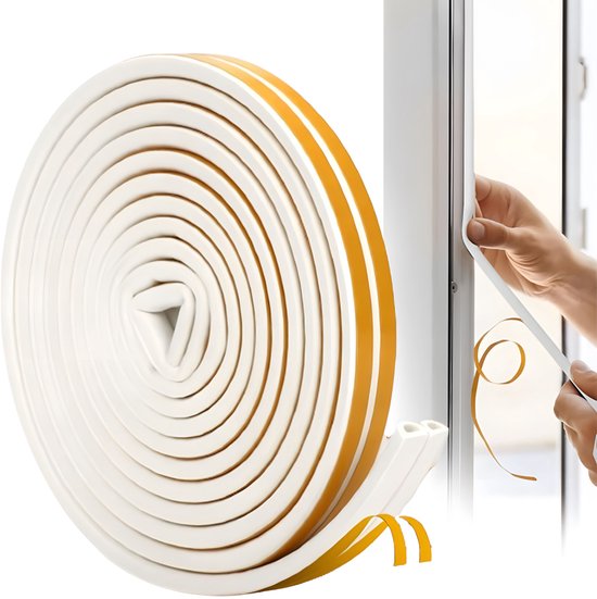 Tochtband 6 Meter Lang - Tochtband Zelfklevend - Tochtstrips voor ...