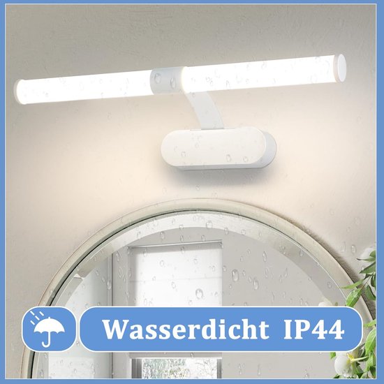 LED-spiegellamp badkamer 40CM - waterdichte wandlamp - 1 stuk ...