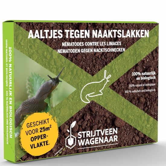Aaltjes tegen Naaktslakken 25m² - Phasmarhabditis Californica ...
