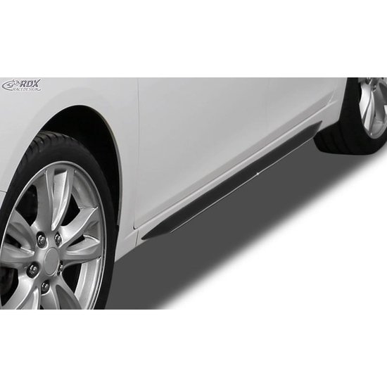 RDX Racedesign Sideskirts 'Slim' Opel Corsa C 2000-2006 (ABS zwart ...