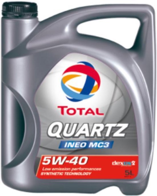 Total Quartz Ineo MC3 5W40 Engine Oil, 5L | bol