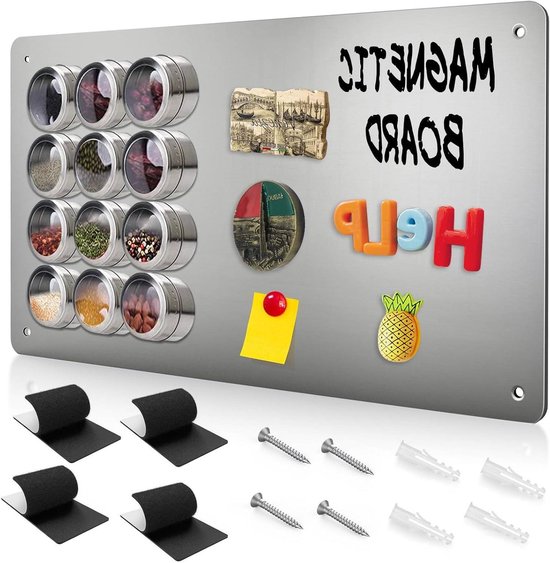 Magnetisch metalen bord wandborden magnetisch krijtbord 30 x 45 x 008 ...