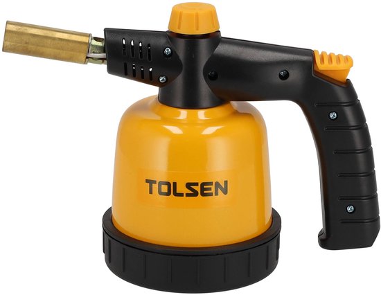 Tolsen Soldeerbrander - Gasbrander - met Piëzo-ontsteking - Geschikt ...