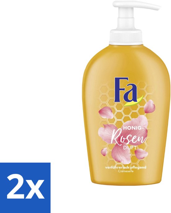 Fa - Handzeep - Honing & Rozen - Verzachtend & Verzorgend - 250 ml ...