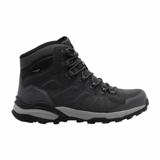 Wandelschoen Jack Wolfskin Men Refugio Texapore Mid Slate-Schoenmaat 42 ...