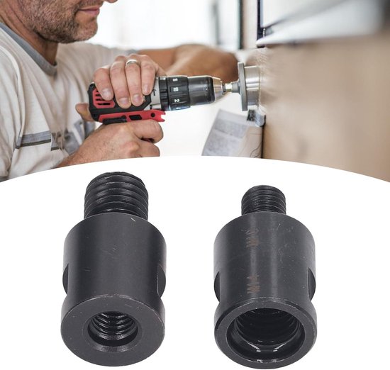 Schroefboor-adapter set M10 naar M14 met verlengstang-converter voor ...