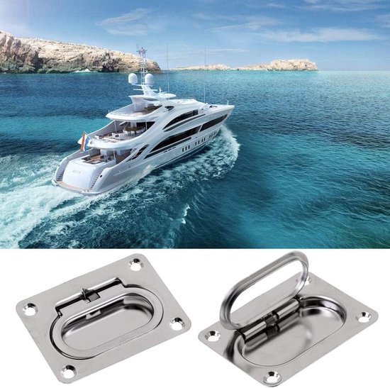 Boot Flush Hatch Locker 2 Stuks - Verzonken Handgreep Roestvrij Staal ...