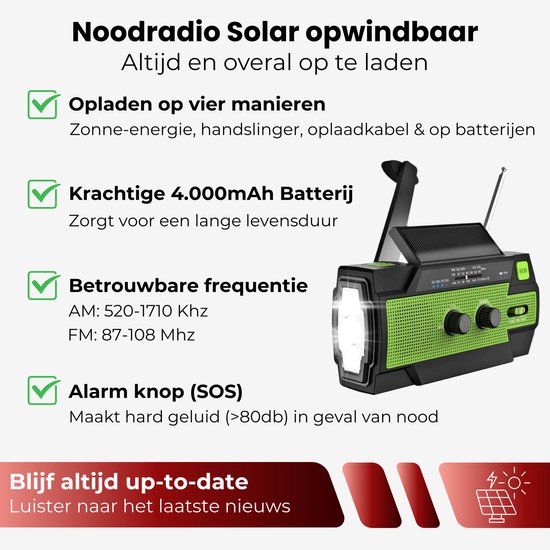 Noodpakket voor Thuis - Overleven bij Oorlog, Stroomuitval & Rampen ...