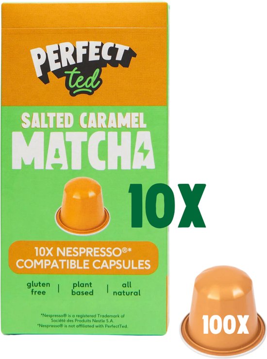 Perfect Ted | Ceremonial Grade Matcha | Nespresso® Compatibele Cups ...