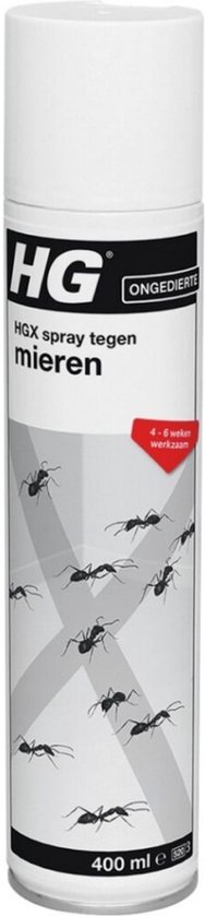 HG X - Spray tegen Mieren - Direct Werkende Mierenbestrijding - 400 ml ...