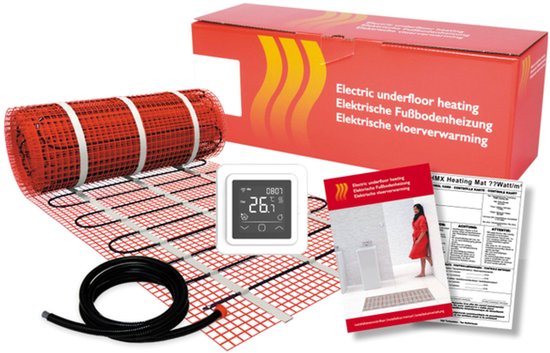 Rosani by MAGNUM Mat elektrische vloerverwarming Set - 225 Watt - 1.5 ...