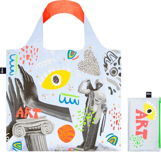 LOQI Bag Large - Classic Art reflecterend gerecycled | bol