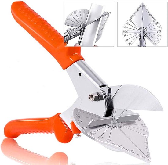 KZQ Multi-hoek verstekschaar - 45-135 graden verstelbare hoek ...