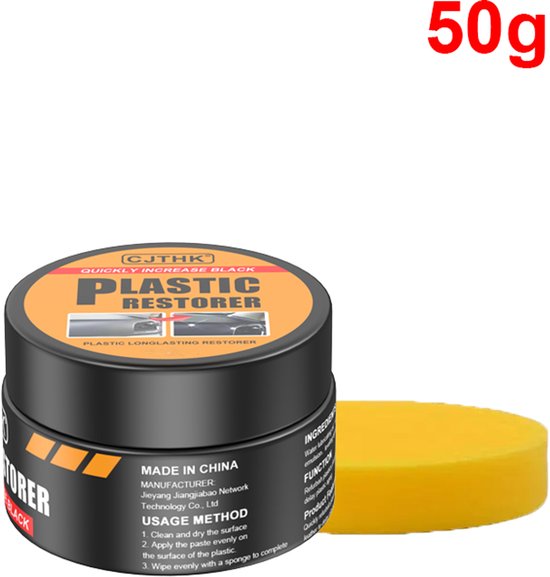 Plastic Coating Trim Restorer voor Auto's - Herstellen Plastic ...