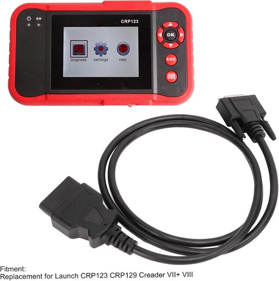 - OBD2 Test Diagnostic Connector Adapter Cable for Launch CRP123 CRP129 ...