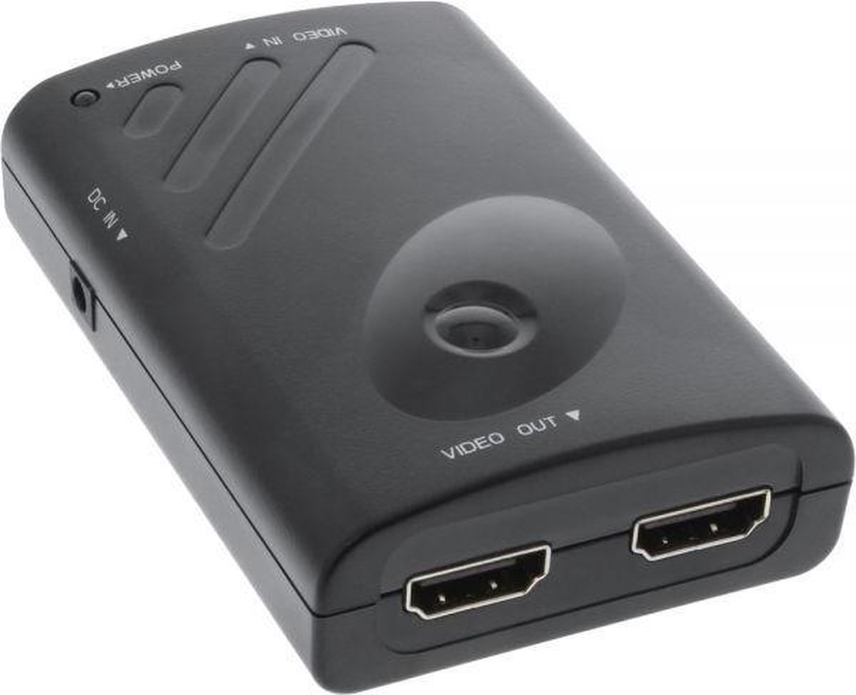InLine 1x DisplayPort naar 2x HDMI splitter | bol