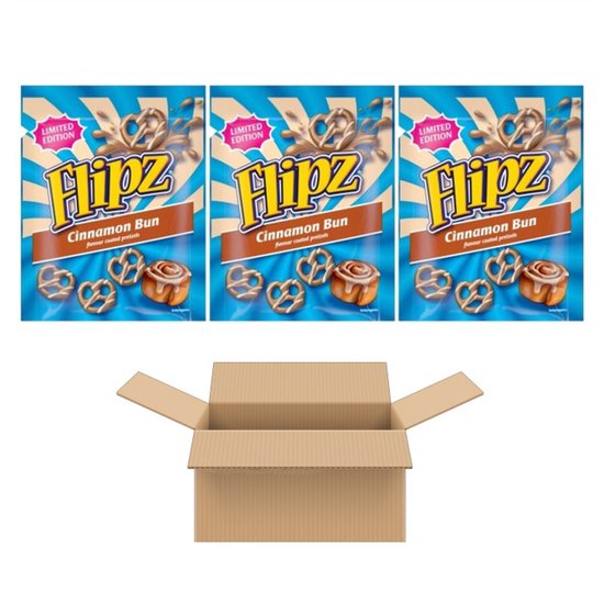 Flipz Cinnamon Bun (3x90g) | bol