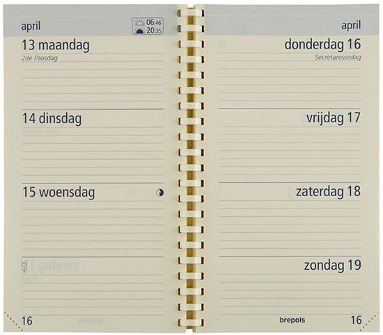 Brepols agenda vulling 2026 - OPTIVISION POCKET [0.717] - VULLING - 1 ...