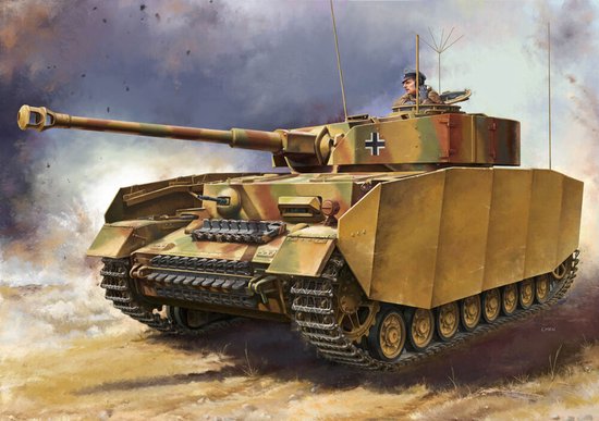 HobbyBoss Modelbouwpakket Militaire voertuigen - 84842 Duitse Pzkpfw IV ...