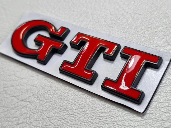GTI logo embleem letters sticker | bol
