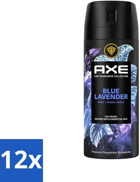 AXE - Deodorant Spray - Blue Lavender - Premium Geur - Rustgevend ...