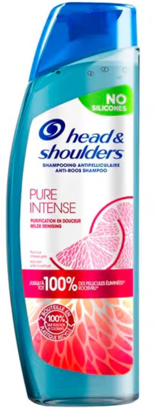 Head & Shoulders - Shampoo - Pure Intense - Grapefruit - 250ml | bol