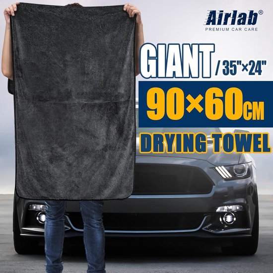 Microvezeldoek Extra Groot en Dik XXL 90x60cm - 650GSM - Super ...