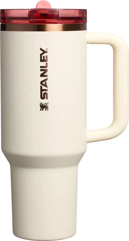 Stanley Quencher H2.0 Flowstate Tumbler - 1.2L - RVS - Cream Rose Gold ...