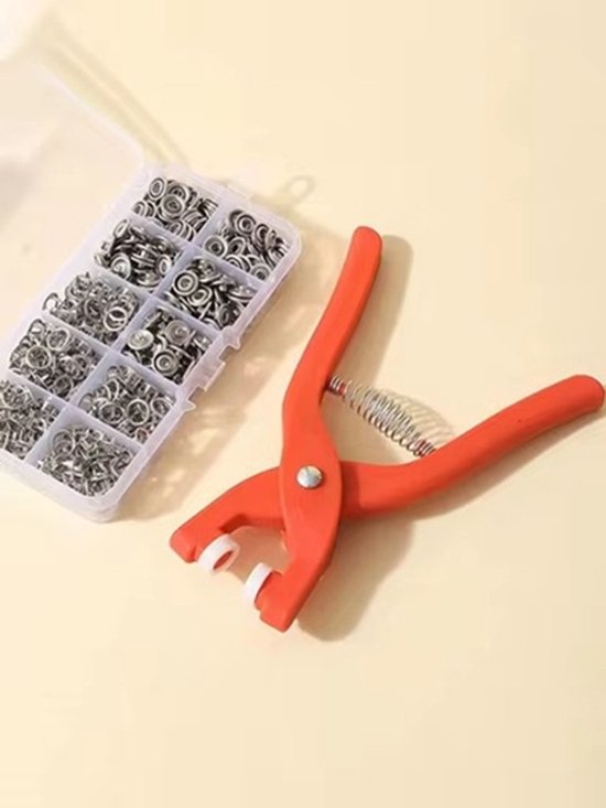 Drukknopen Set met Tang - 50 Knopen voor Kleding - Inclusief Opbergdoos ...