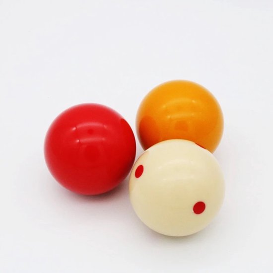 Pegasi Premium Red Dot Carambole Biljartballen - 3 stuks - 61.5mm ...