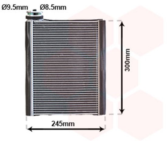 LUCHTCONDENSATOR VOOR AUDI A6 C6 2004-2008 4F0820103 | bol