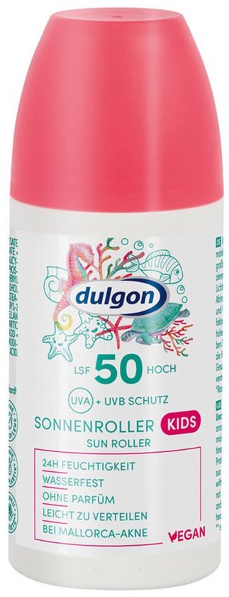 Dulgon - Zonnebrandcrème SPF 50 - Zonnebrandroller voor kinderen ...