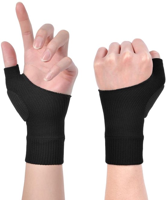 Vingerloze Artritis-compressiehandschoenen met gel stabiliserende ...